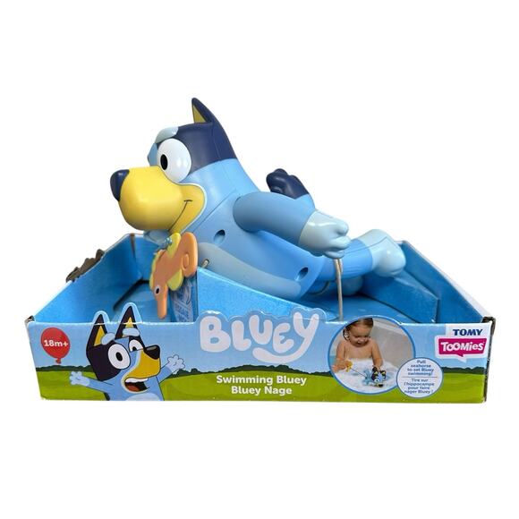 Tomy | Toys | Tomy Toomies Swimming Bluey Toddler Bath Bluey Toy With ...